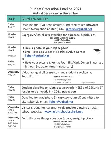 Grossmont Adult School - Home